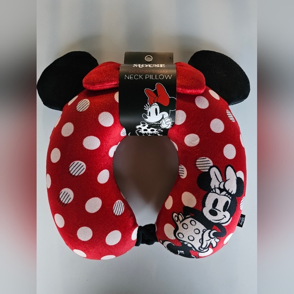 Disney | Other | Minnie Mouse Neck Pillow Memory Foam | Poshmark